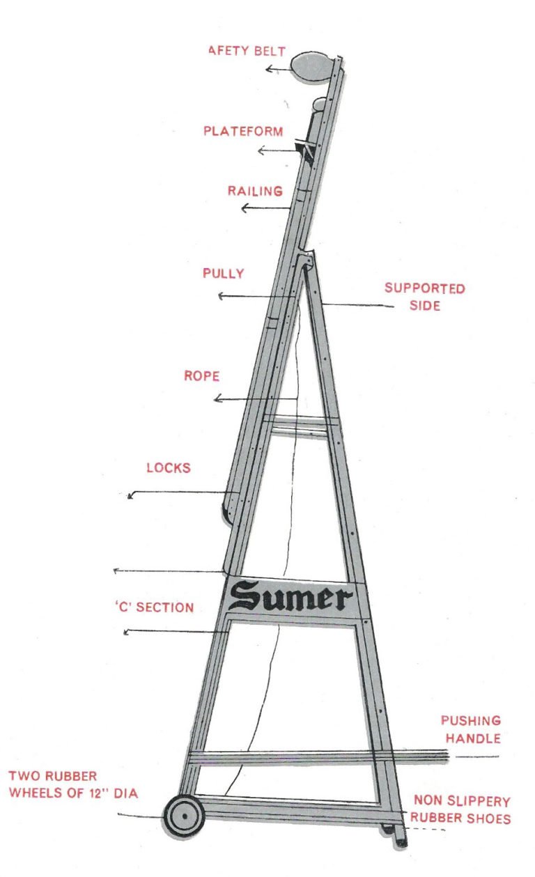 Telescopic Tower Ladder – Sumer Ladders